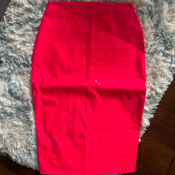 Missguided | Skirts | Missguided Pvc Midi Skirt | Poshmark